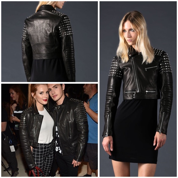 Diesel Black Gold | Jackets & Coats | Diesel Black Gold Lulem Studded ...